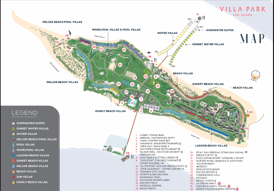 Отдых в отеле Villa Park (Sun Island) 5* (Мале/Мальдивы)